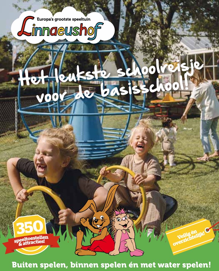 Linnaeushof Schoolreisje | Gebo Tours | + vervoer